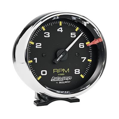 Autometer Autogage Varvräknare. 3-3/4. 0-8000 RPM.