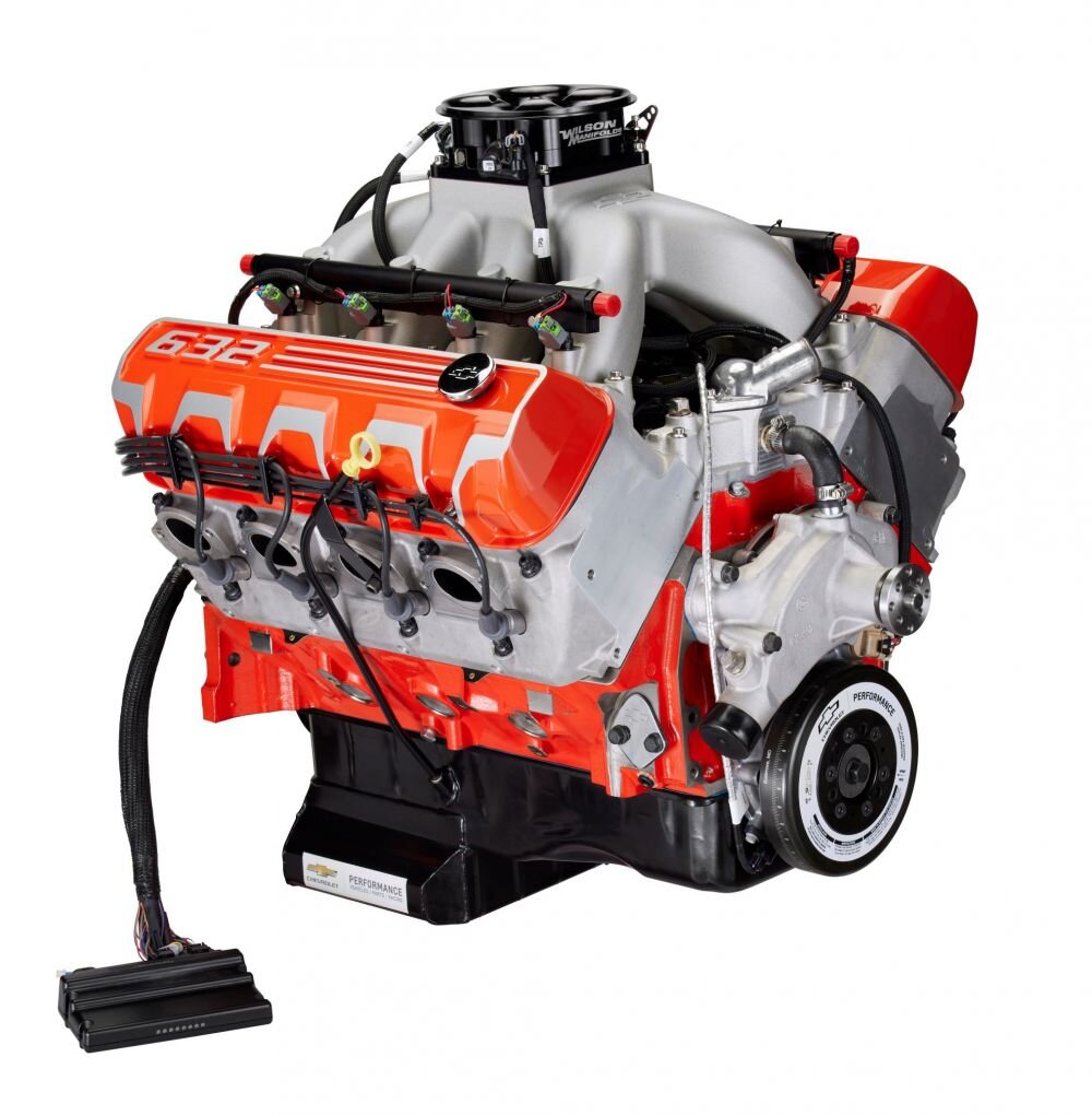 GM Performance Motor. Chevrolet ZZ632 cu.in Dynotestad till 1004hp.
