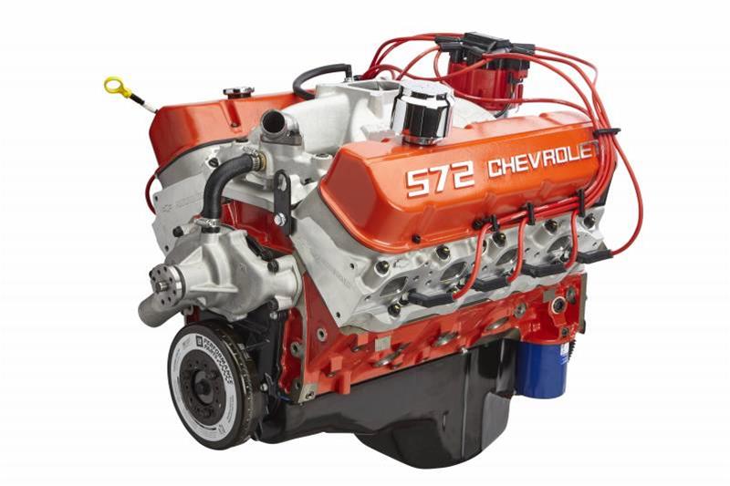 GM Performance ZZ572 Deluxe 572 cu.in dynotestad till 631hp.