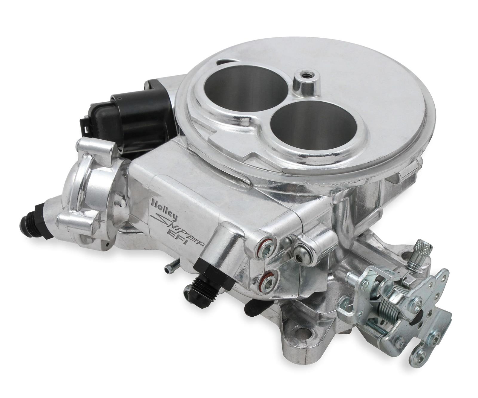 Holley Sniper EFI Självjusterande Fuel Injection Master System. Polerad ...