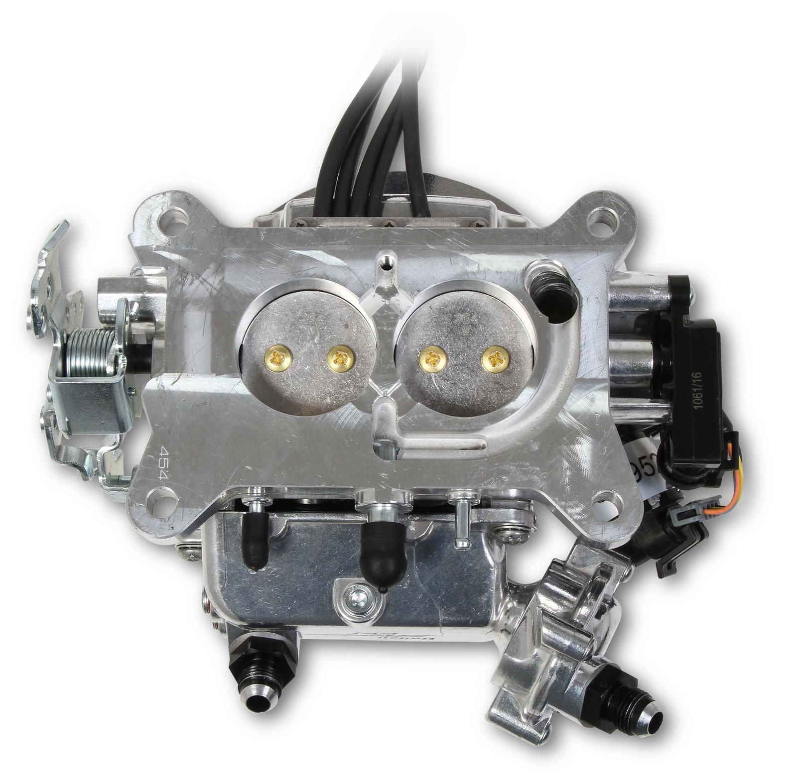 Holley Sniper EFI Självjusterande Fuel Injection Master System. Polerad ...