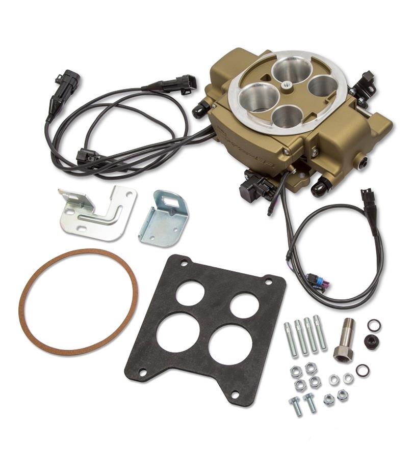 Holley Sniper EFI Självjusterande Fuel Injection System. Spreadbore ...