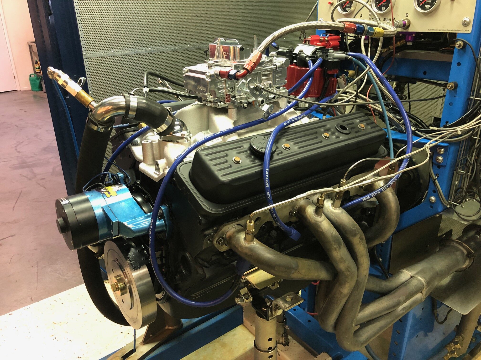 Race-Shop:s nybyggd Chevrolet 355 cu.in. 275hp med bra bottenvrid ...