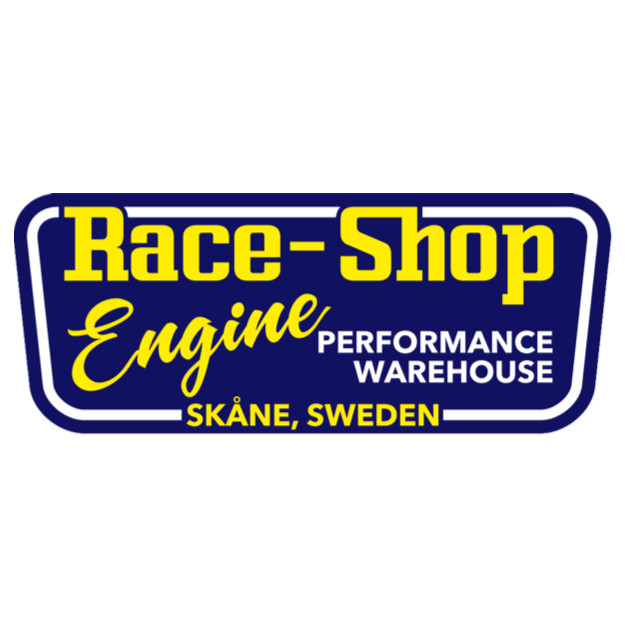 Race-Shop Engine Sticker. 250mm x 100mm.